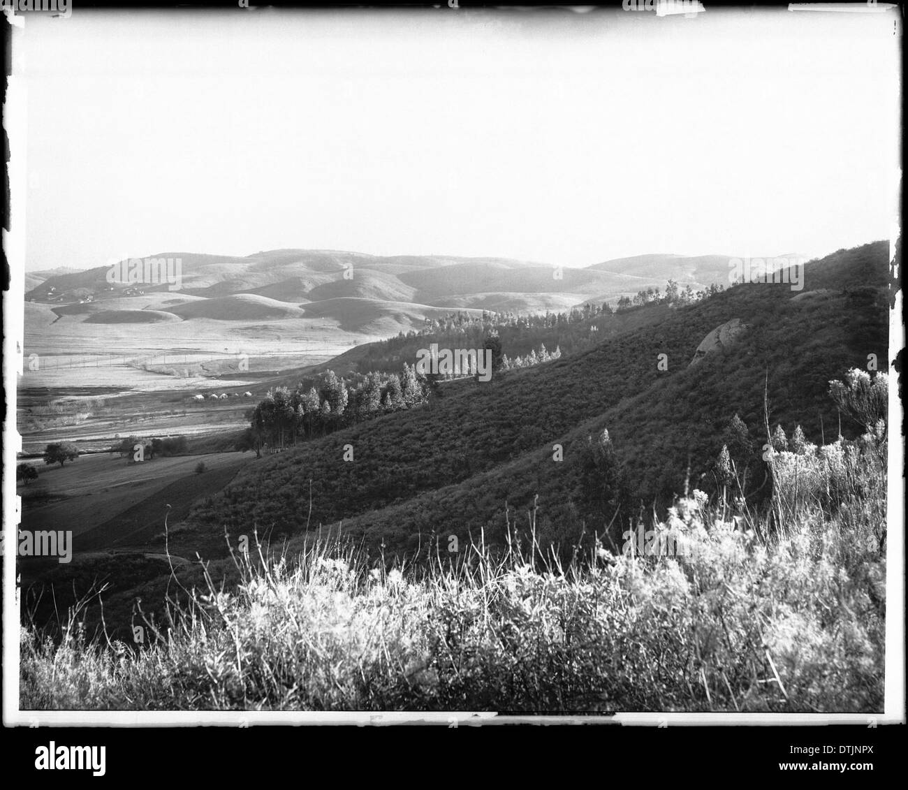 A panoramic view of Eagle Rock Valley in Los Angeles is shown in this ...