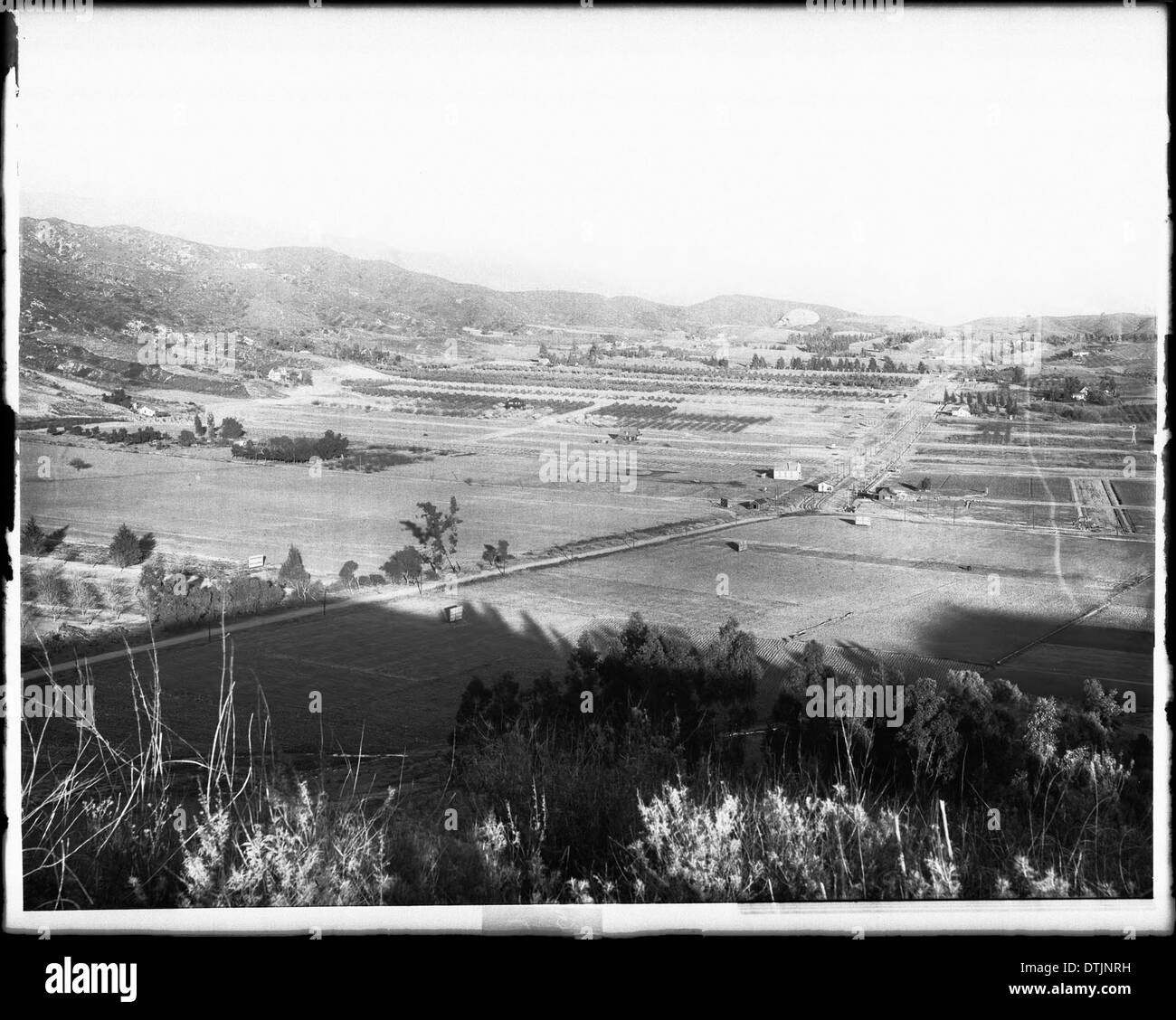 Historical aerial photograph los angeles hi-res stock photography and ...