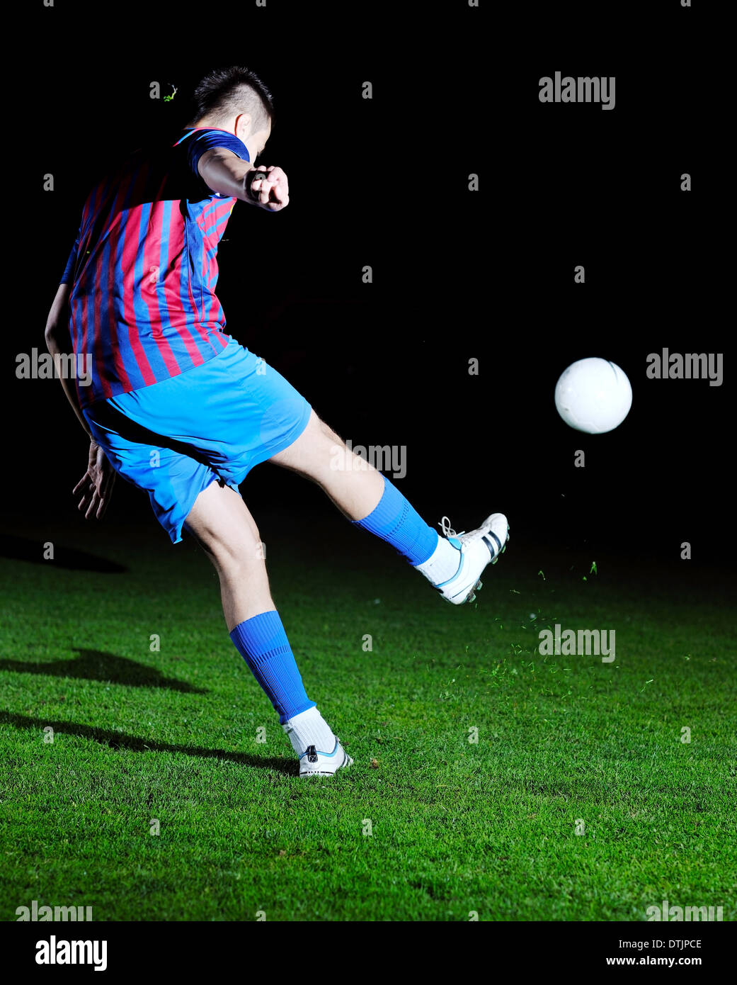 football player in action Stock Photo - Alamy