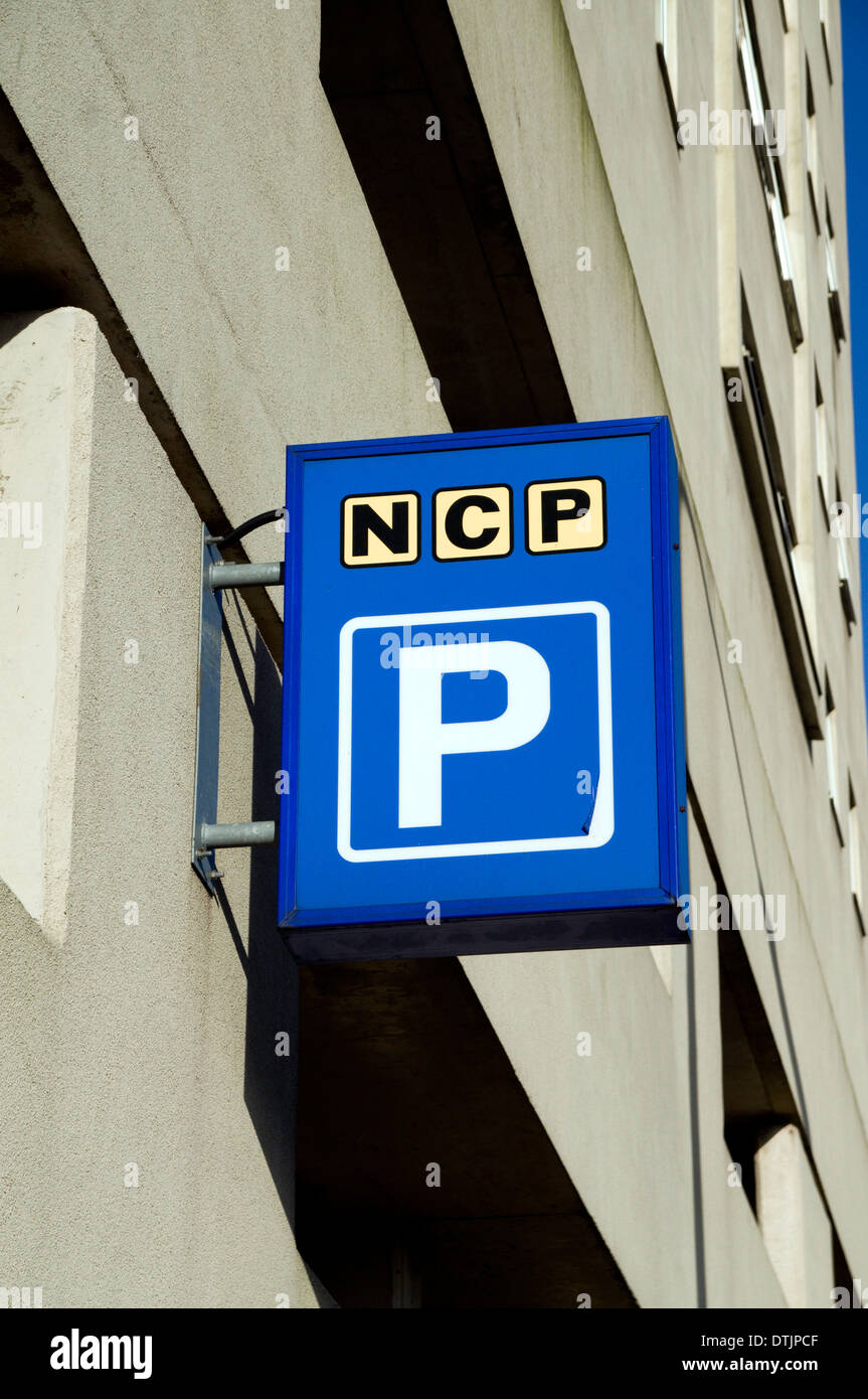 Ncp car park sign hi-res stock photography and images - Alamy