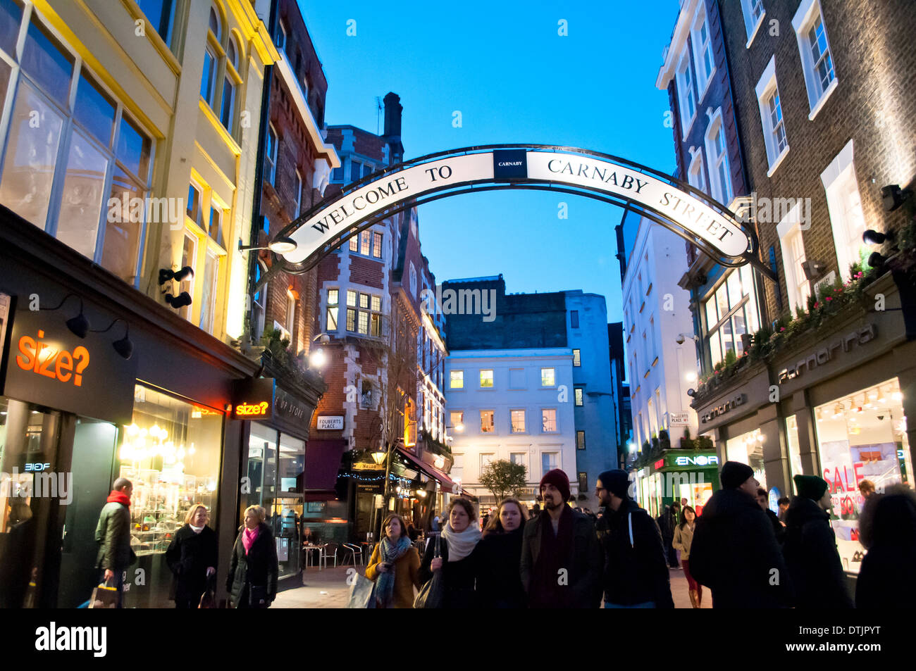 Carnaby Street, Soho, London, W1, UK Stock Photo - Alamy