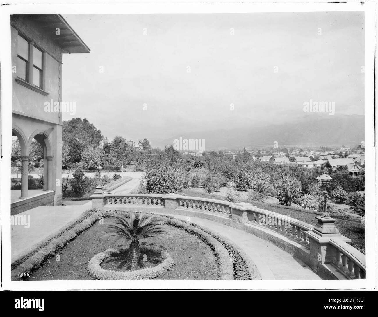 Photograph showing panoramic view Black and White Stock Photos & Images ...