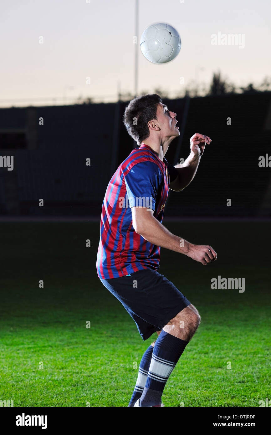 football player in action Stock Photo - Alamy