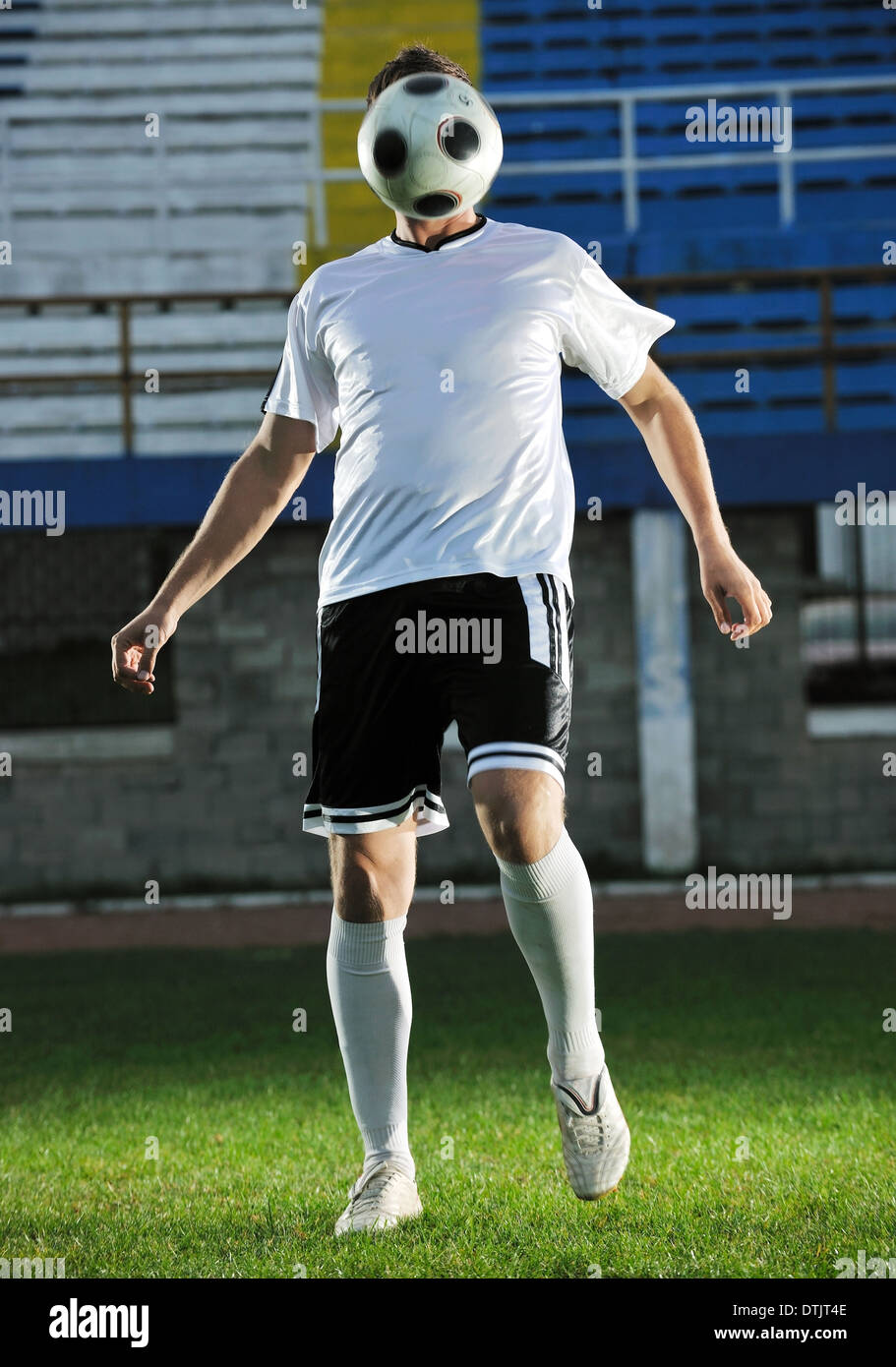 football player in action Stock Photo - Alamy