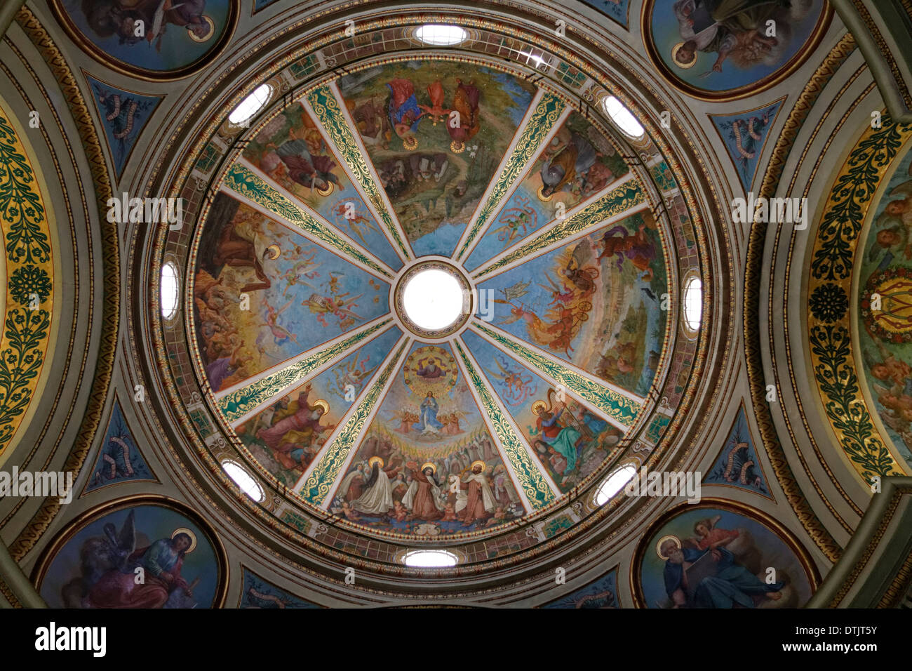 The Carmelite Stella Maris Monastery on Mount Carmel Stock Photo - Alamy