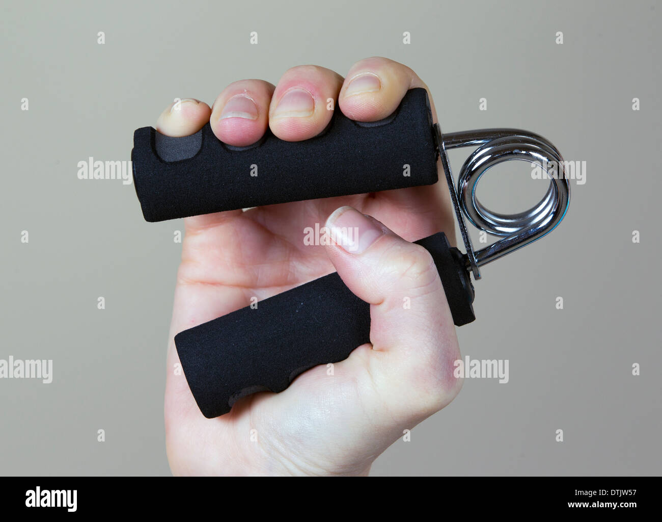 Hand grip exercise hi-res stock photography and images - Alamy