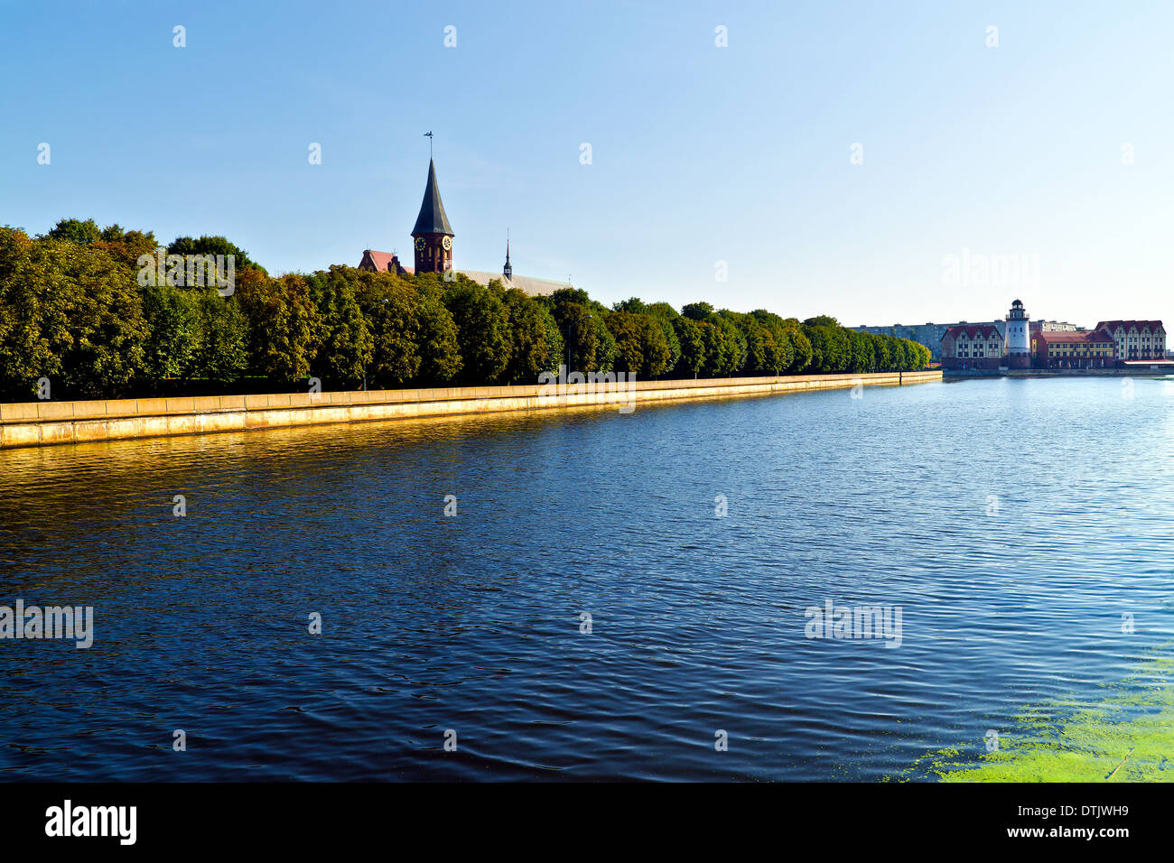 Cathedral on Kneiphof island and Fishing Village - sights of ...