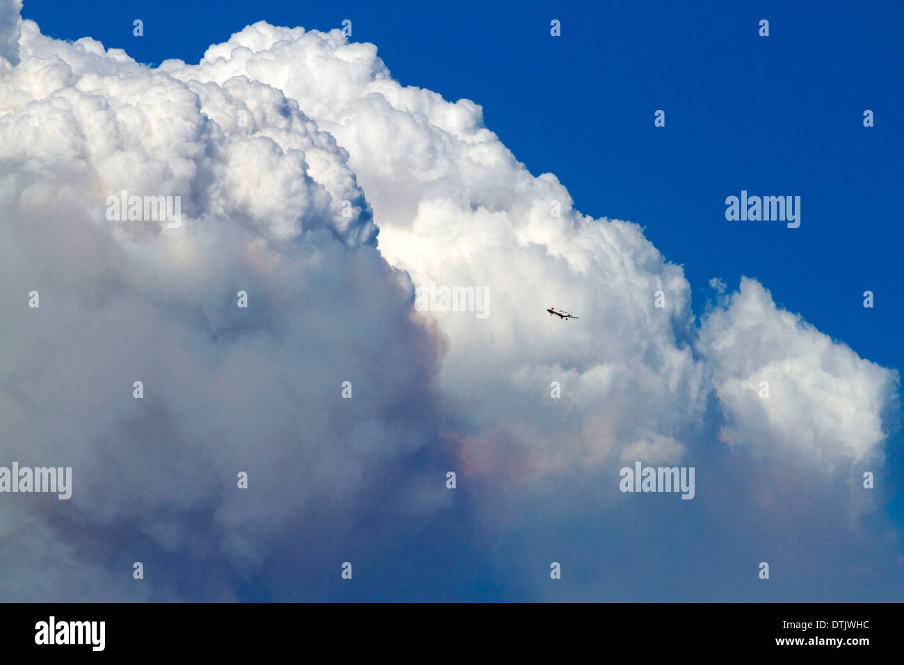 Pyrocumulus cloud created by a wildfire near Boise, Idaho, USA Stock ...