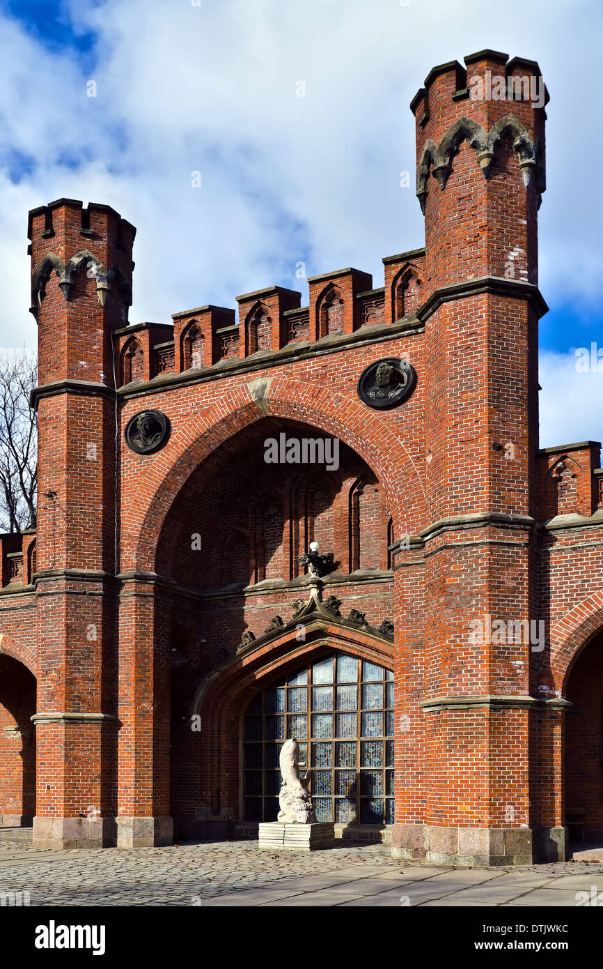 Rossgarten Gate - fortified strengthening of Koenigsberg. Kaliningrad ...