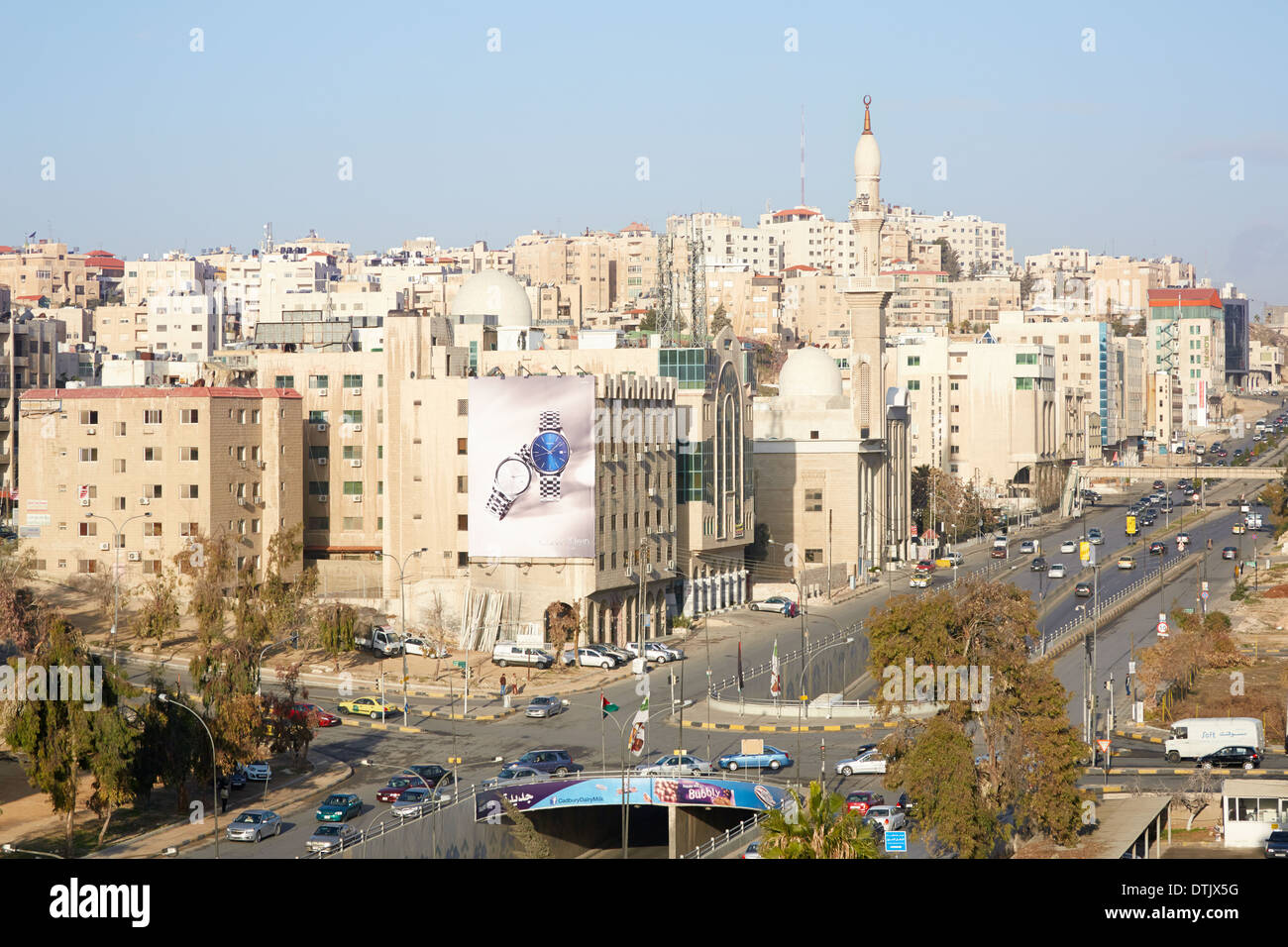 Amman city view of the streets in the morning Stock Photo - Alamy