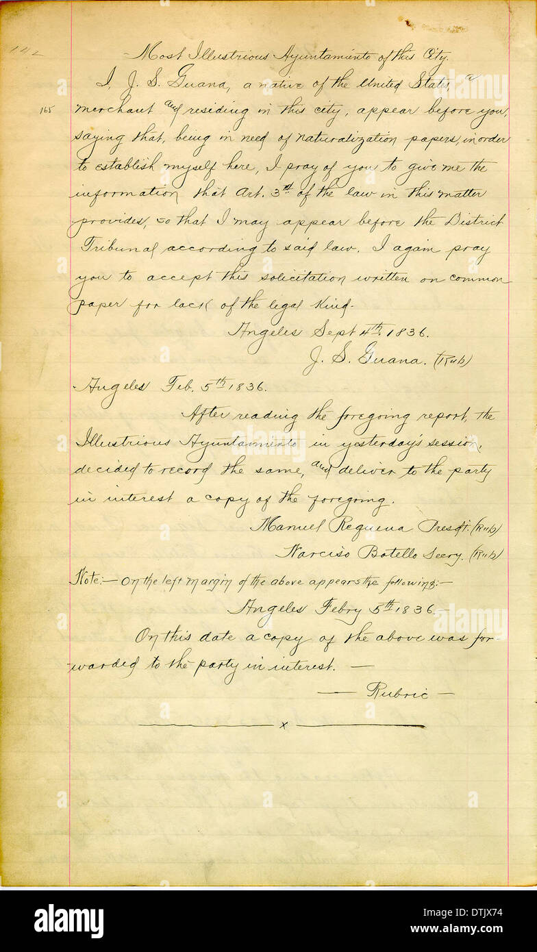 Naturalization papers hi-res stock photography and images - Alamy