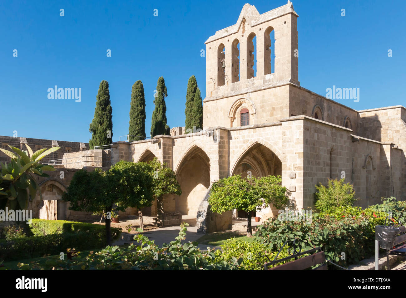Bellapais abbey hi-res stock photography and images - Alamy