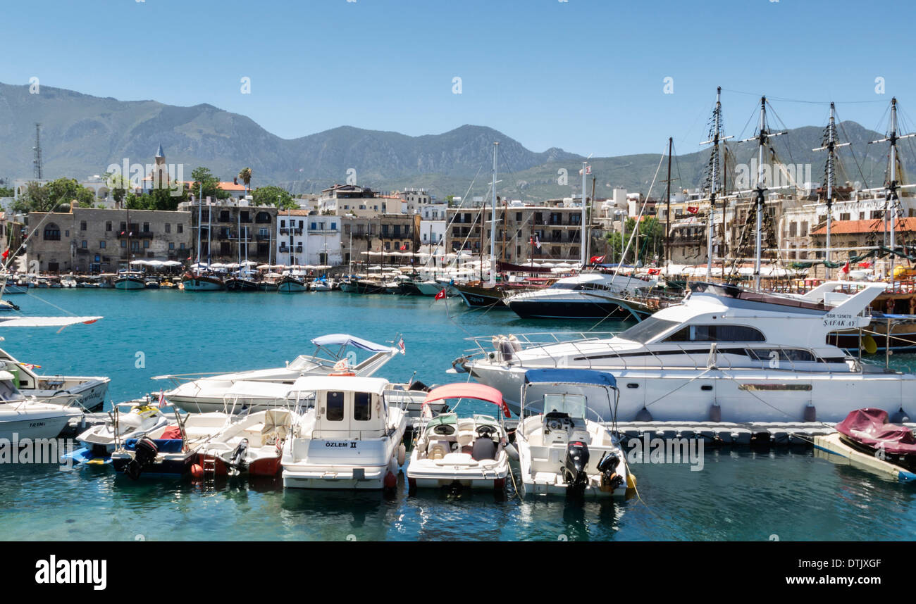 Kyrenia Harbour Northern Cyprus Girne Stock Photo - Alamy