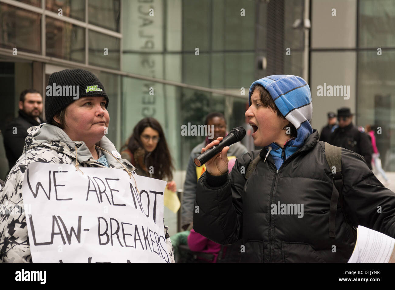 Passionate protester hi-res stock photography and images - Alamy
