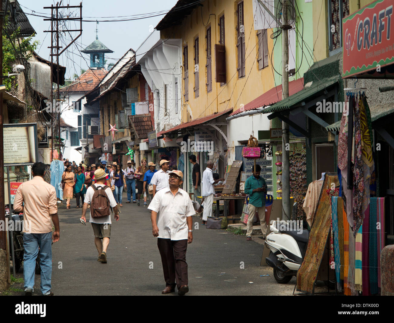 Jewtown cochin india hi-res stock photography and images - Alamy