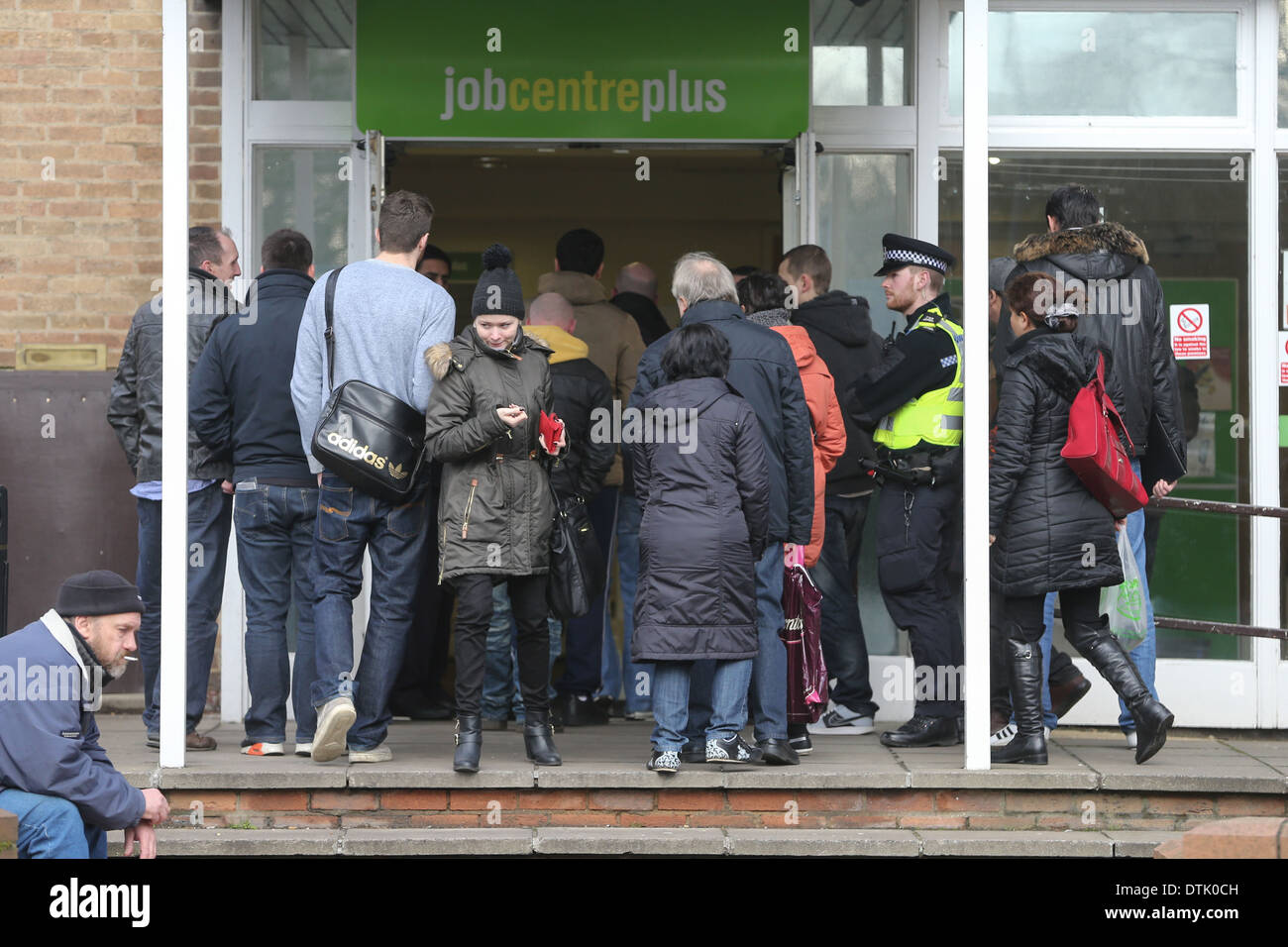 THE JOB CENTRE IN CAMBRIDGE AS THE UNEMPLOYMENT FIGURES CONTINUED TO ...