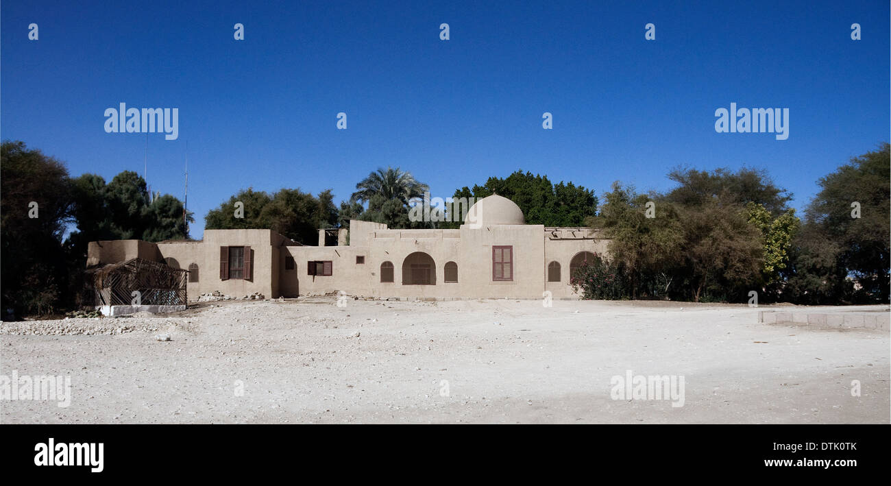 Howard Carter house in West Bank Luxor, Egypt Stock Photo - Alamy