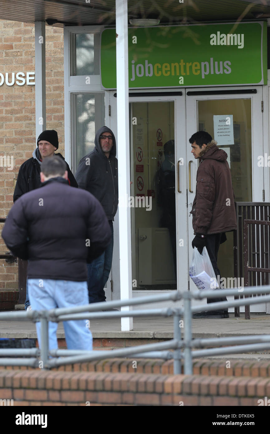 THE JOB CENTRE IN CAMBRIDGE AS THE UNEMPLOYMENT FIGURES CONTINUED TO ...