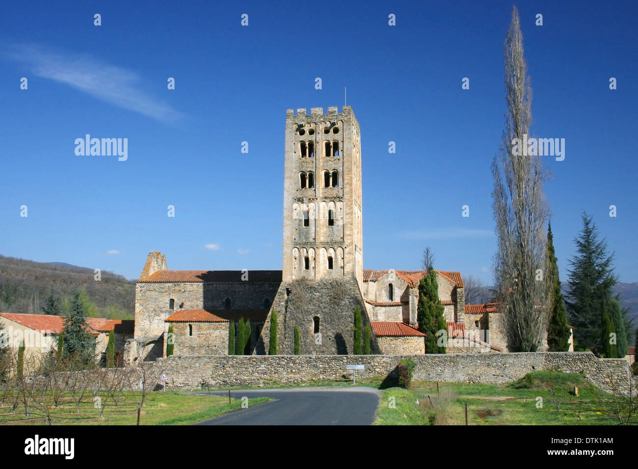Romanesque benedictine abbey of Saint Michel de Cuxa (Sant Miquel de ...