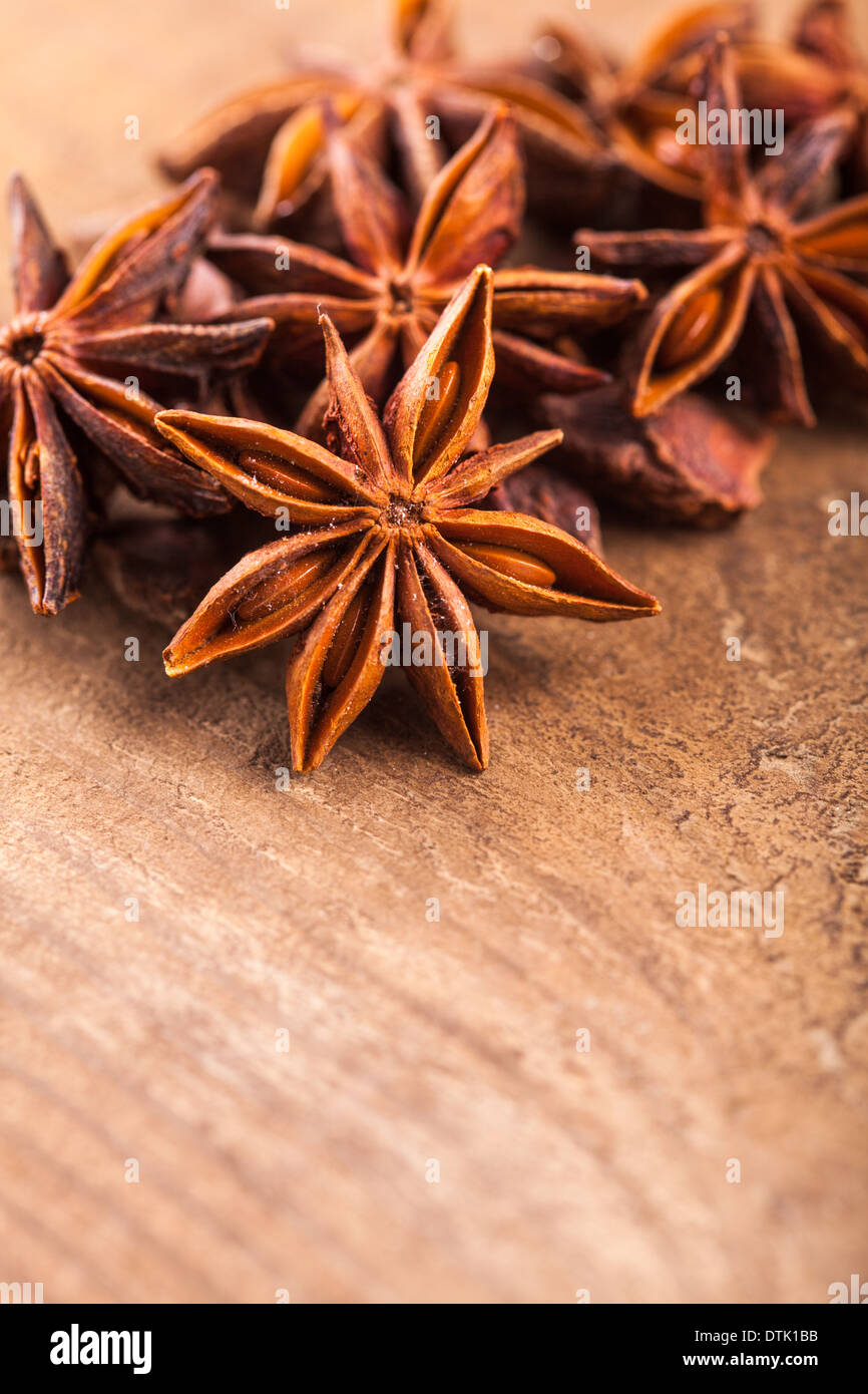 Anise stars badian star hi-res stock photography and images - Alamy
