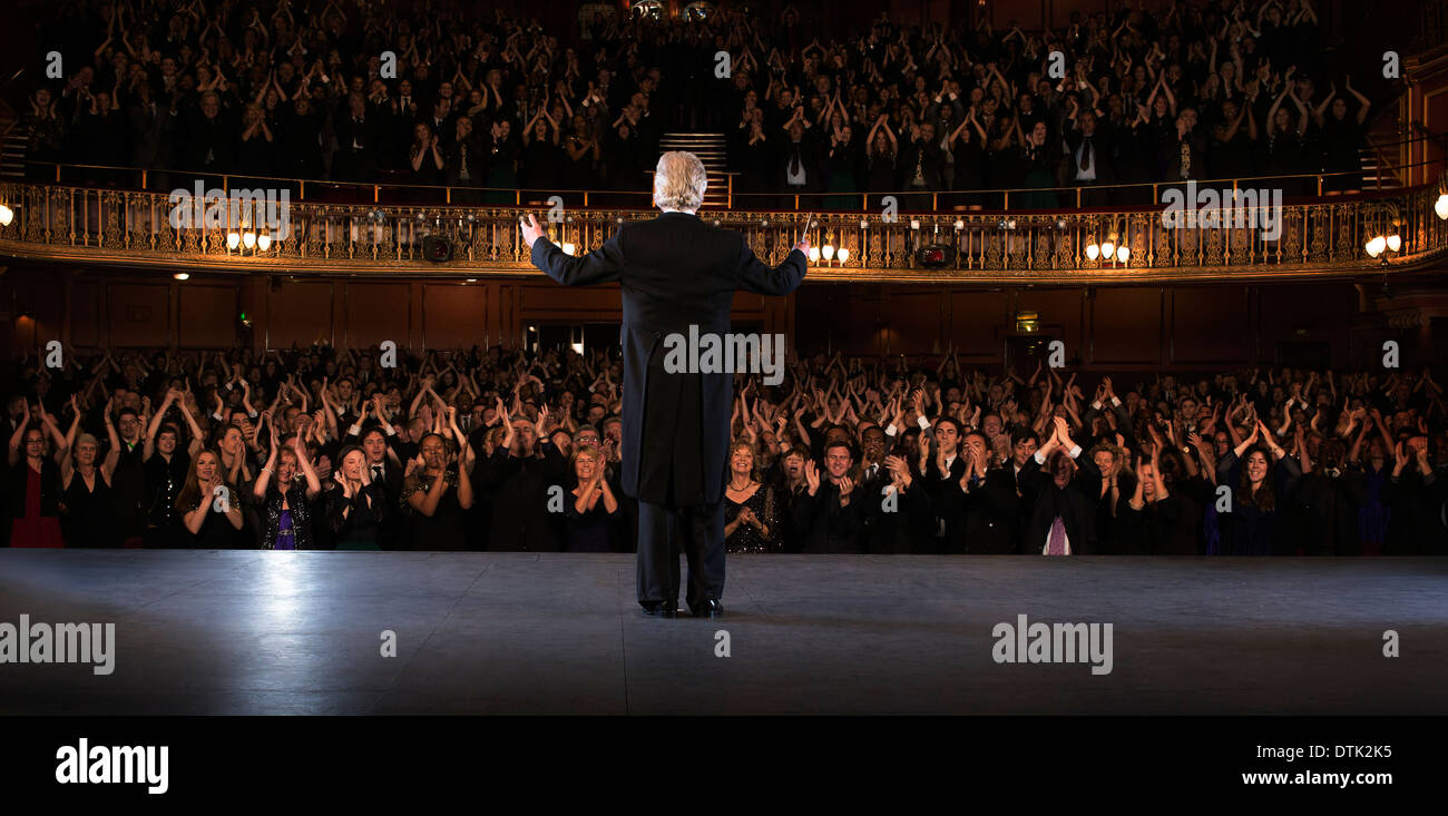 Woman theater stage hi-res stock photography and images - Alamy