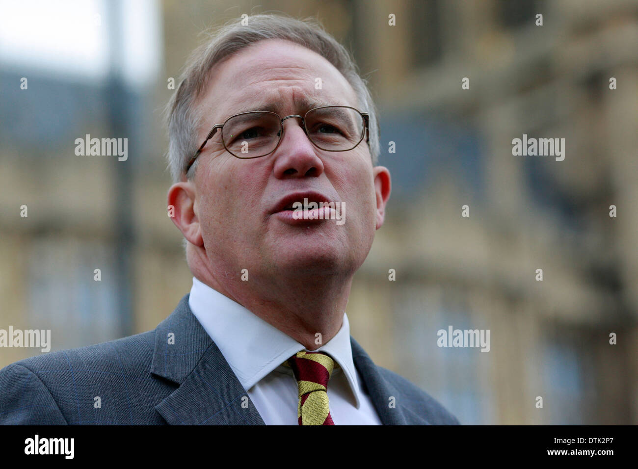 John Baron MP speaks when around 400 army veterans march along ...