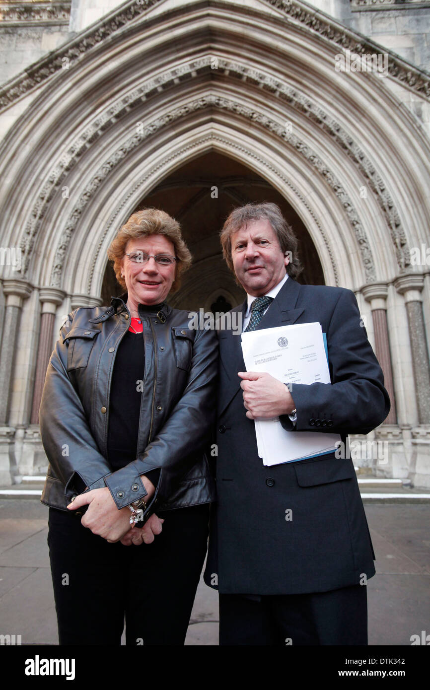 Sarah Hermitage and her husband Stewart Middleton Stock Photo - Alamy