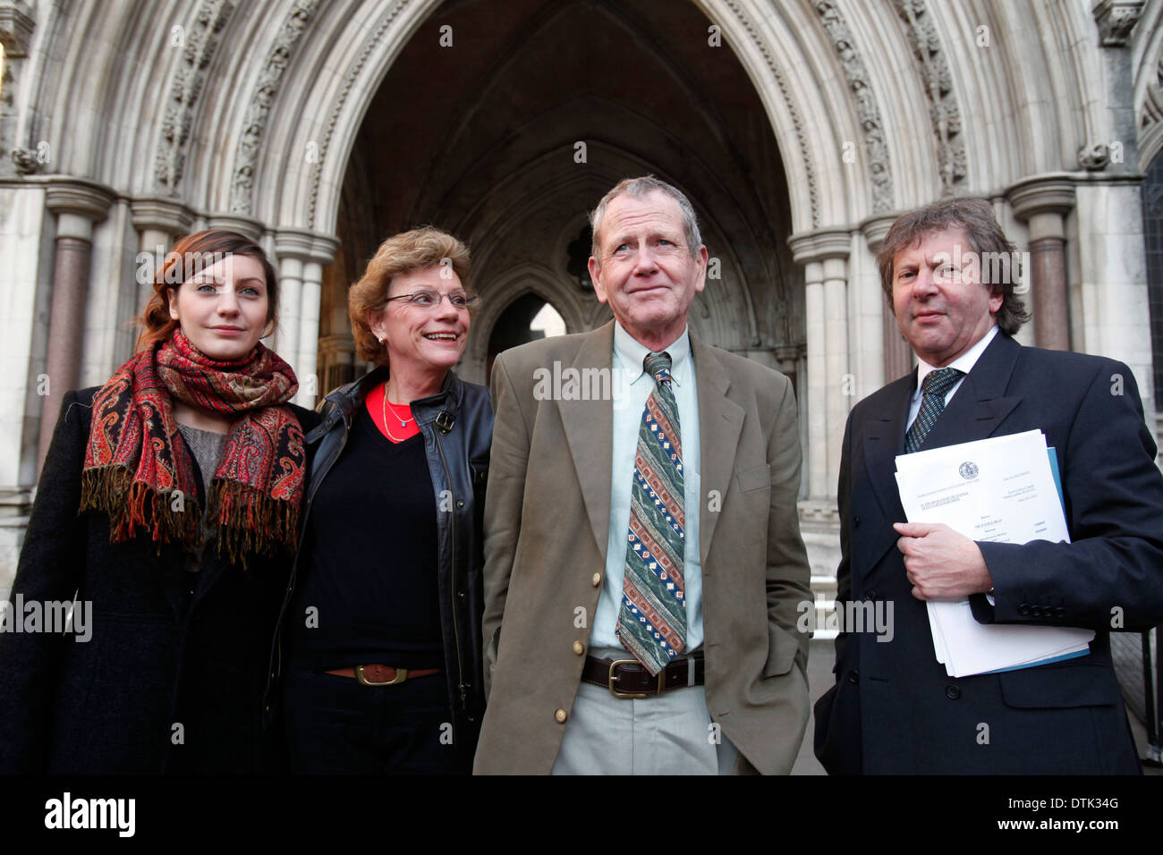 Sarah Hermitage and her husband Stewart Middleton Stock Photo - Alamy