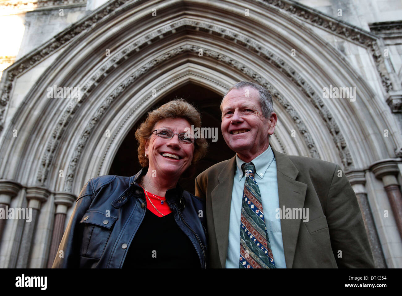 Sarah Hermitage and her husband Stewart Middleton Stock Photo - Alamy