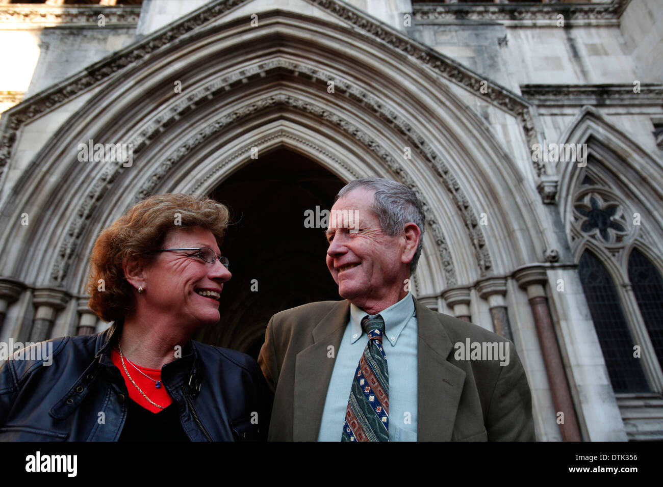Sarah Hermitage and her husband Stewart Middleton Stock Photo - Alamy