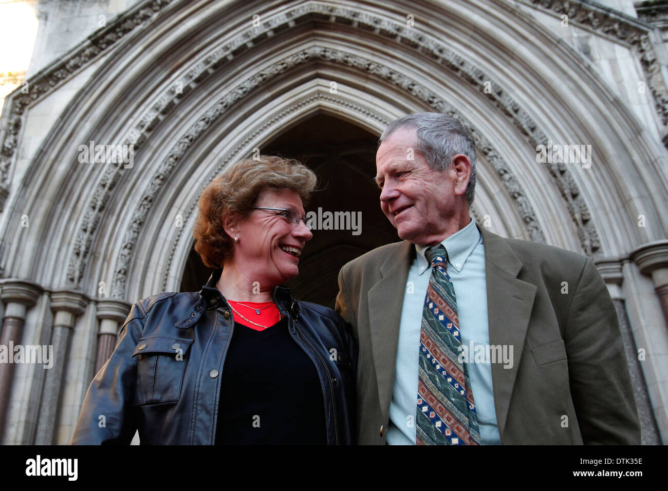 Sarah Hermitage and her husband Stewart Middleton Stock Photo - Alamy
