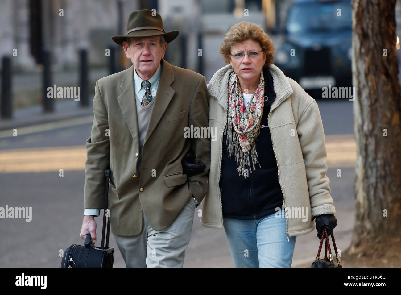 Sarah Hermitage and her husband Stewart Middleton Stock Photo - Alamy