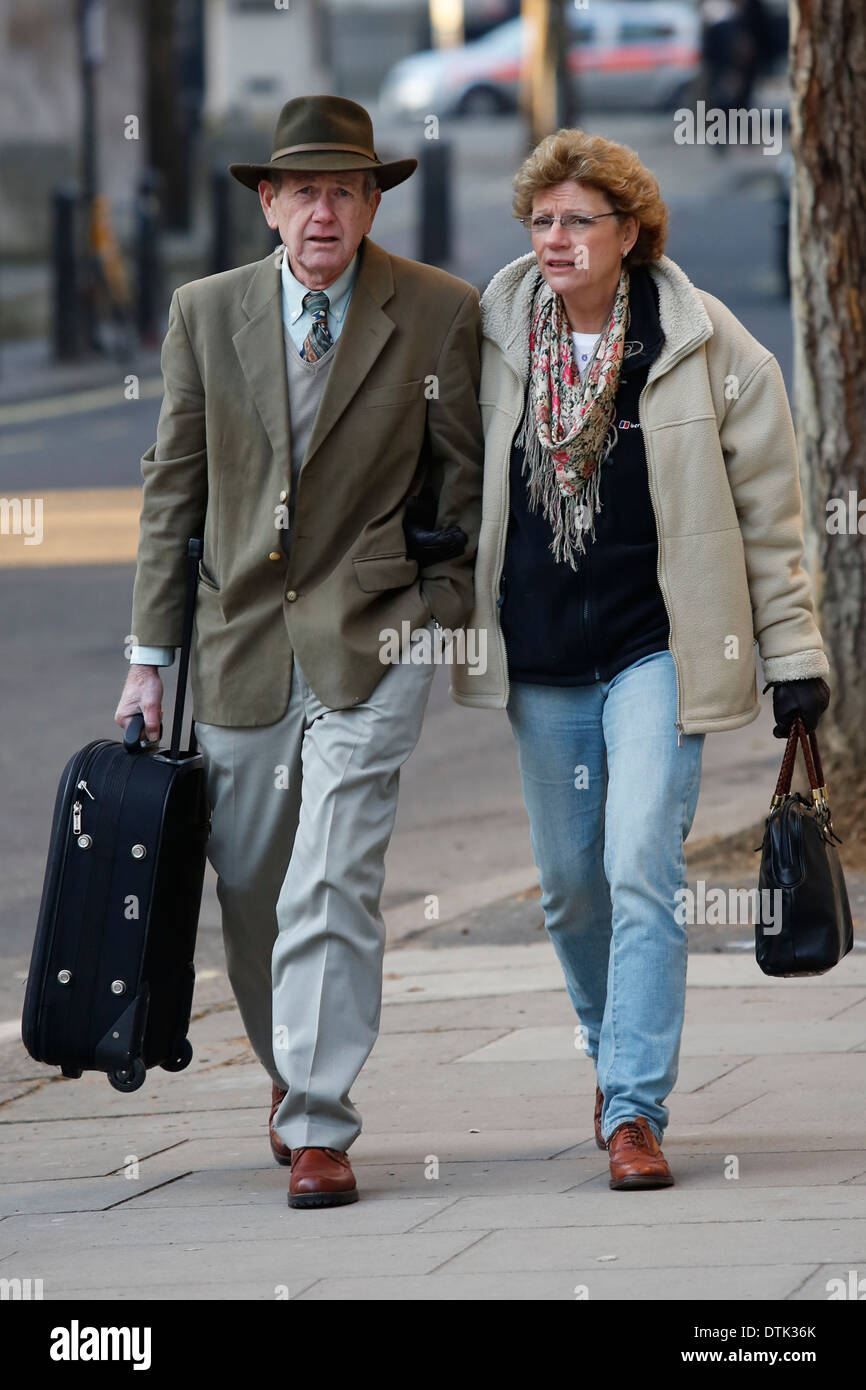 Sarah Hermitage and her husband Stewart Middleton Stock Photo - Alamy