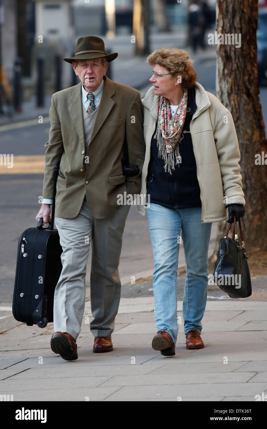 Sarah Hermitage and her husband Stewart Middleton Stock Photo - Alamy