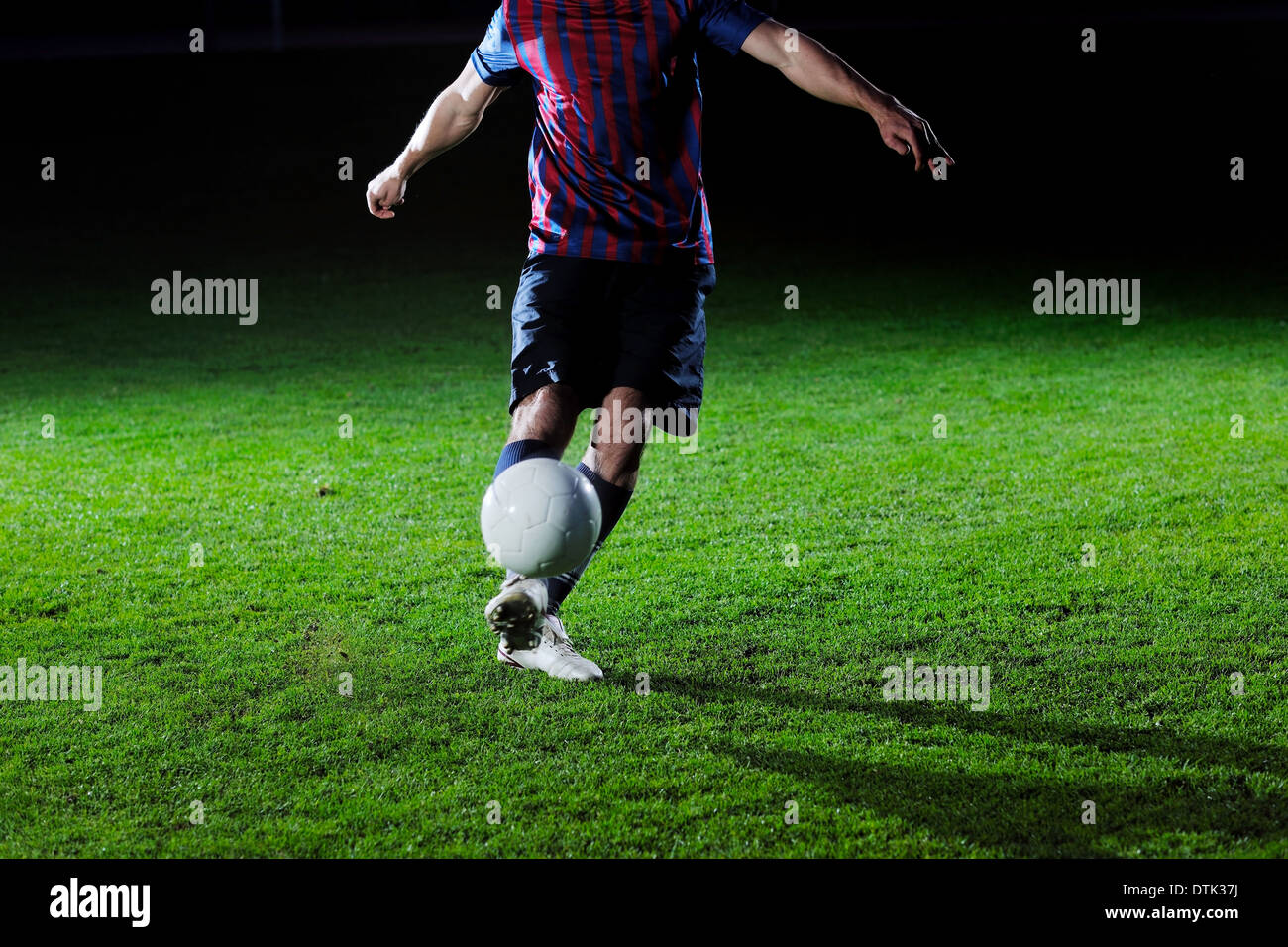 football player in action Stock Photo - Alamy