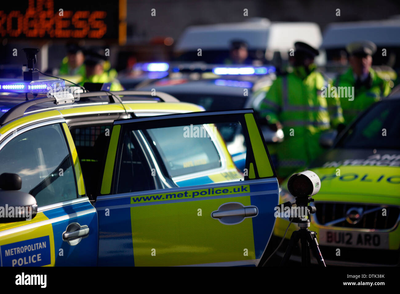Automatic Number Plate Recognition (ANPR) radar Stock Photo - Alamy