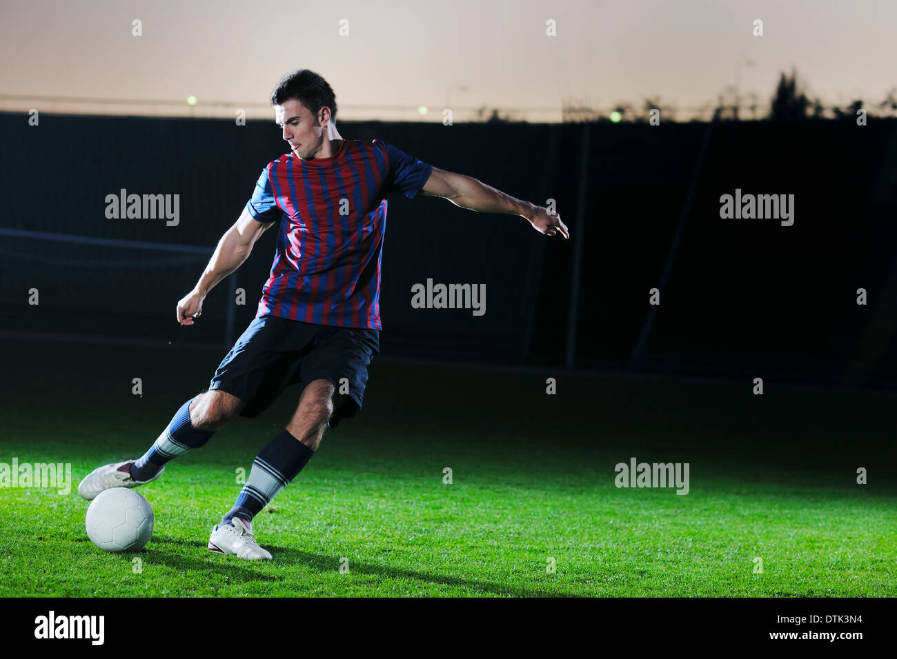 football player in action Stock Photo - Alamy