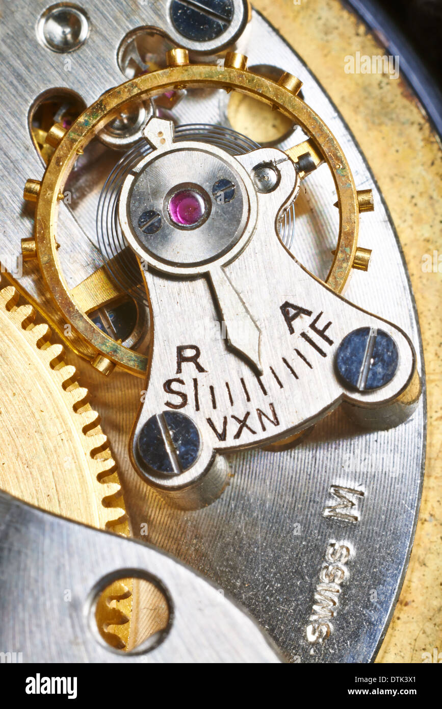 Swiss clock inside hi-res stock photography and images - Alamy