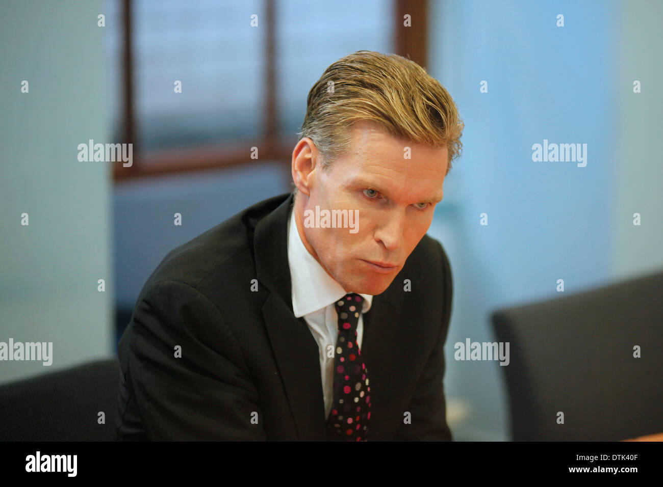 Stephen Kelly CEO Cabinet Office attends an interview at the Treasury ...