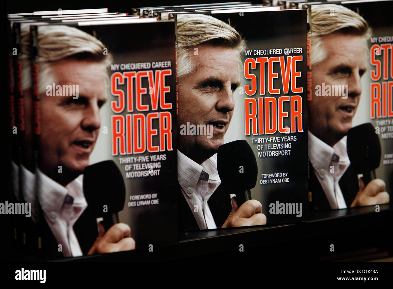 Television sports presenter Steve Rider Stock Photo - Alamy