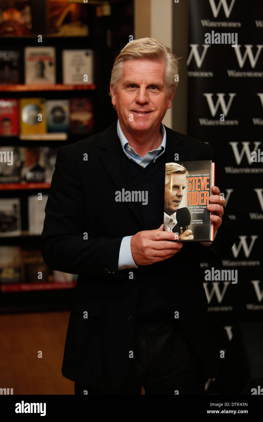 Television sports presenter Steve Rider Stock Photo - Alamy