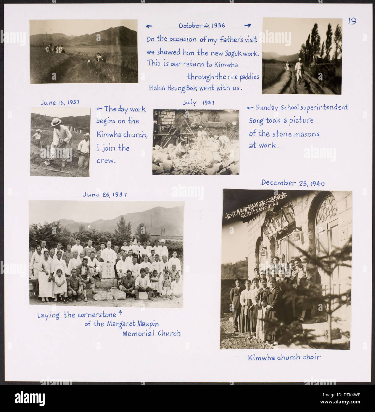 A photograph album from V.W. Peters, covering the years 1928 to 2002 ...