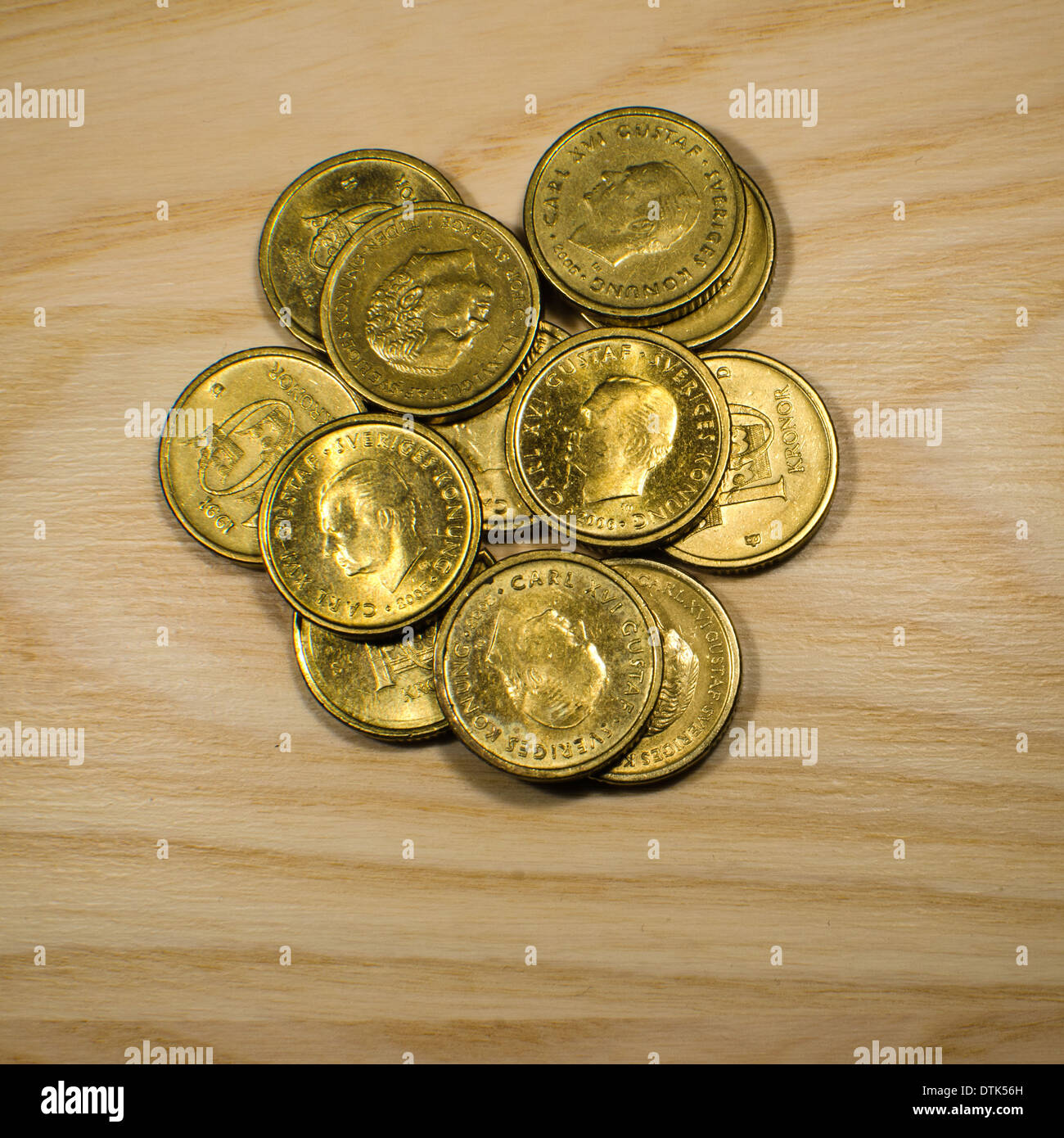 The Currency Of Sweden With Table High Resolution Stock Photography and ...