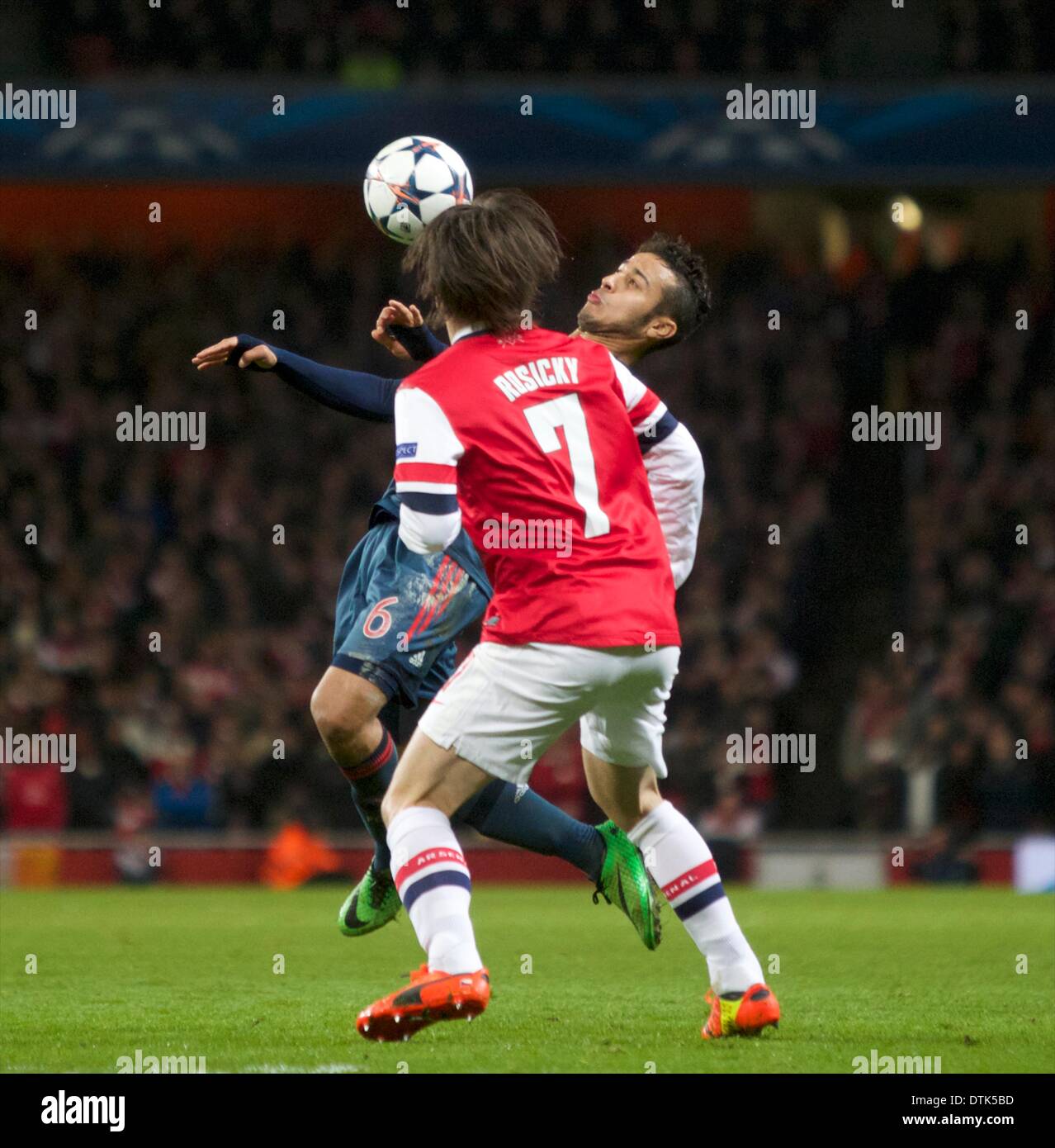 Emirates stadium tomas rosicky hi-res stock photography and images - Alamy