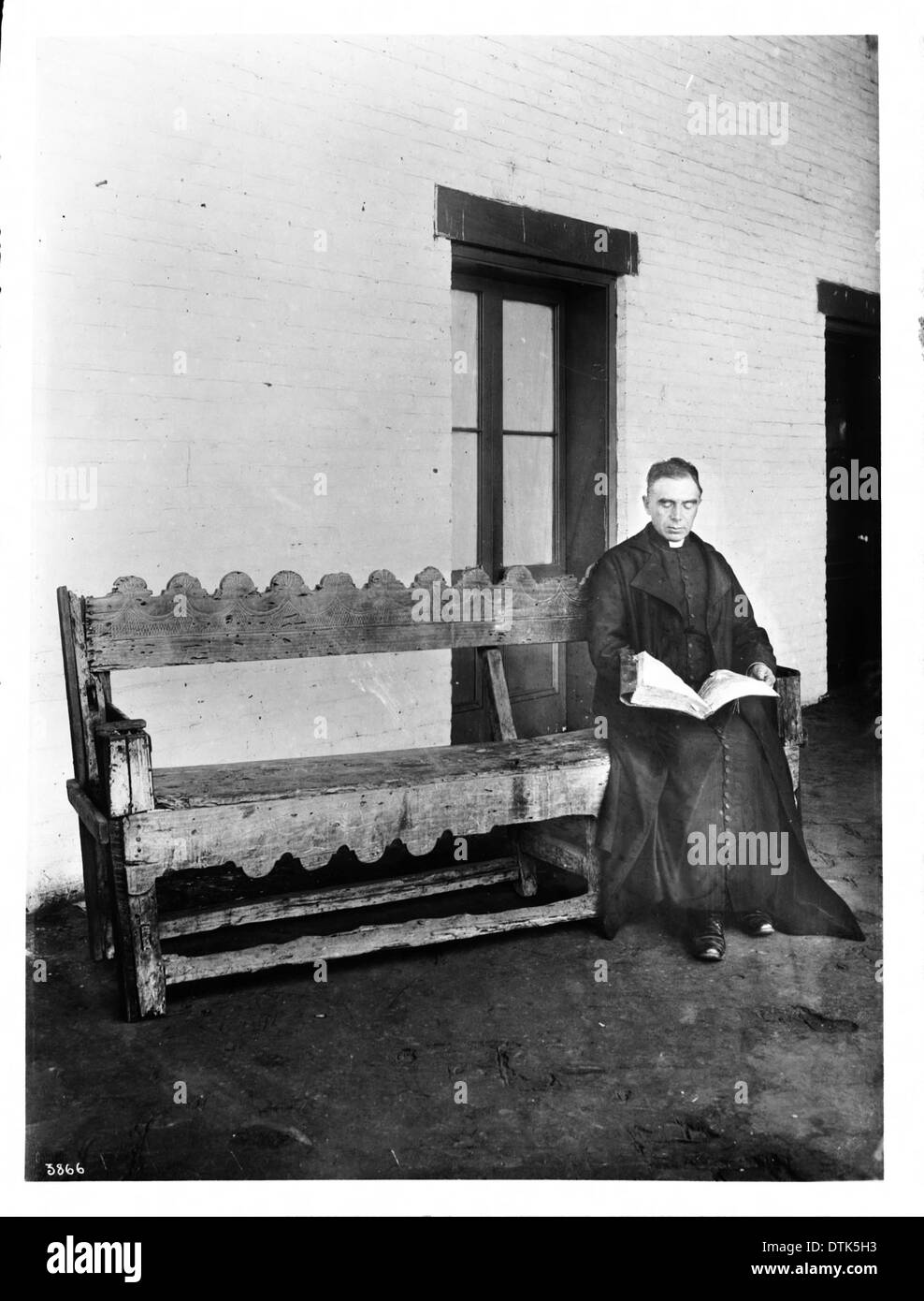 A photograph of Reverend Joachim Adam, priest of Plaza Church in Los ...