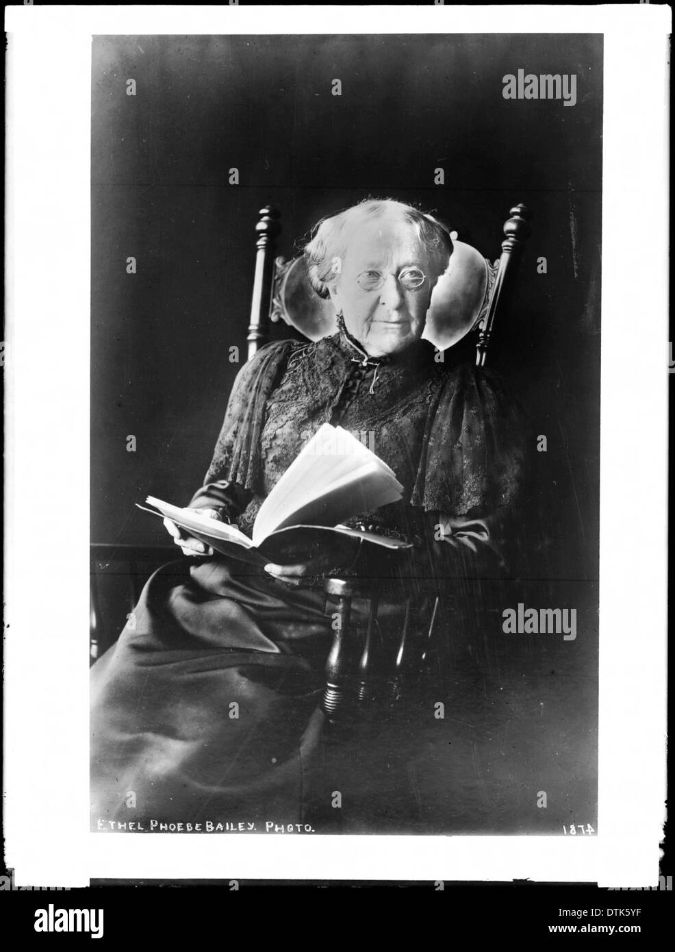A portrait of Mrs. Caroline M. Severance, known as the 'Mother of Women ...