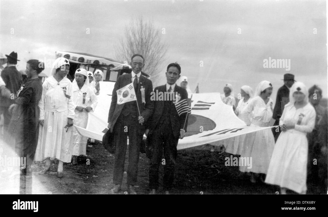Historical red cross parade hi-res stock photography and images - Alamy