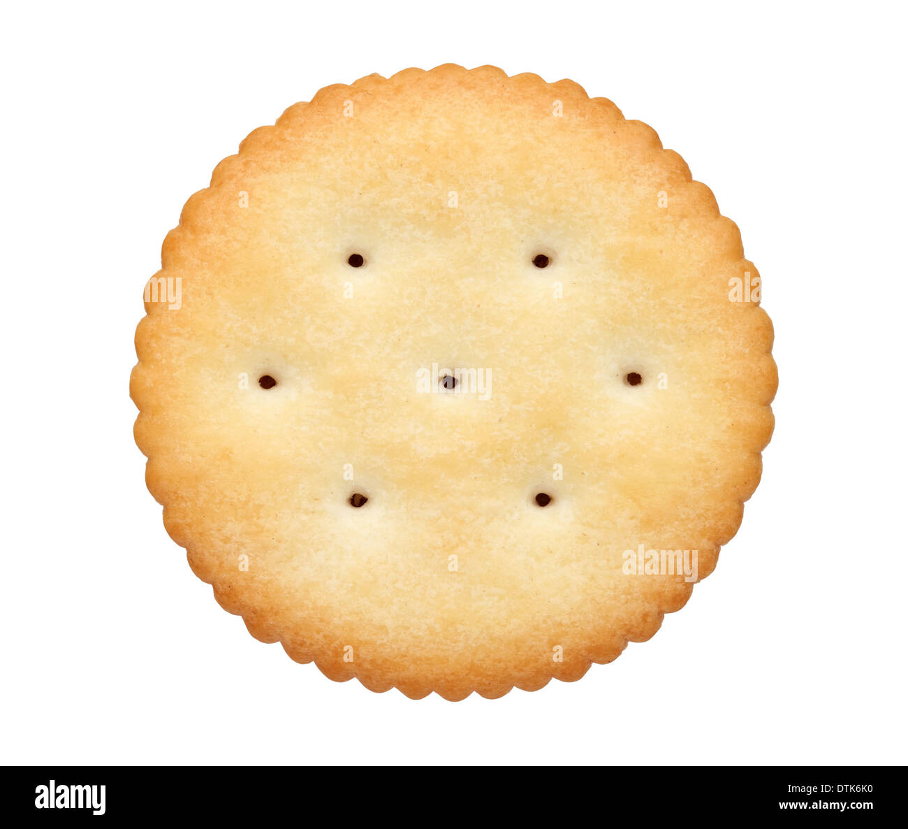 round biscuit isolated on white background Stock Photo - Alamy
