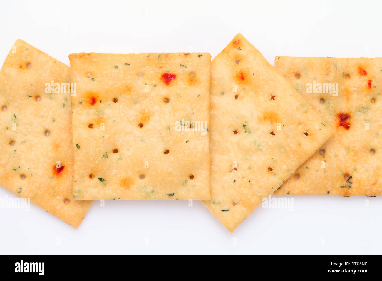 Vegetable salty crackers Stock Photo - Alamy