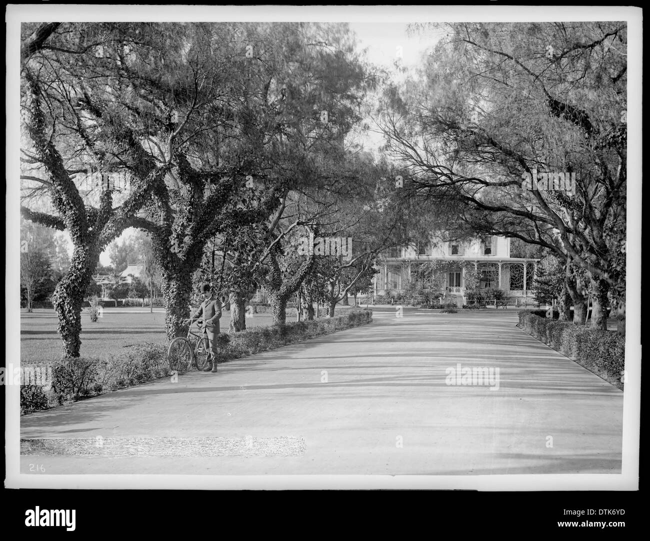 This photograph shows the residence of Judge Charles Silent, located on ...